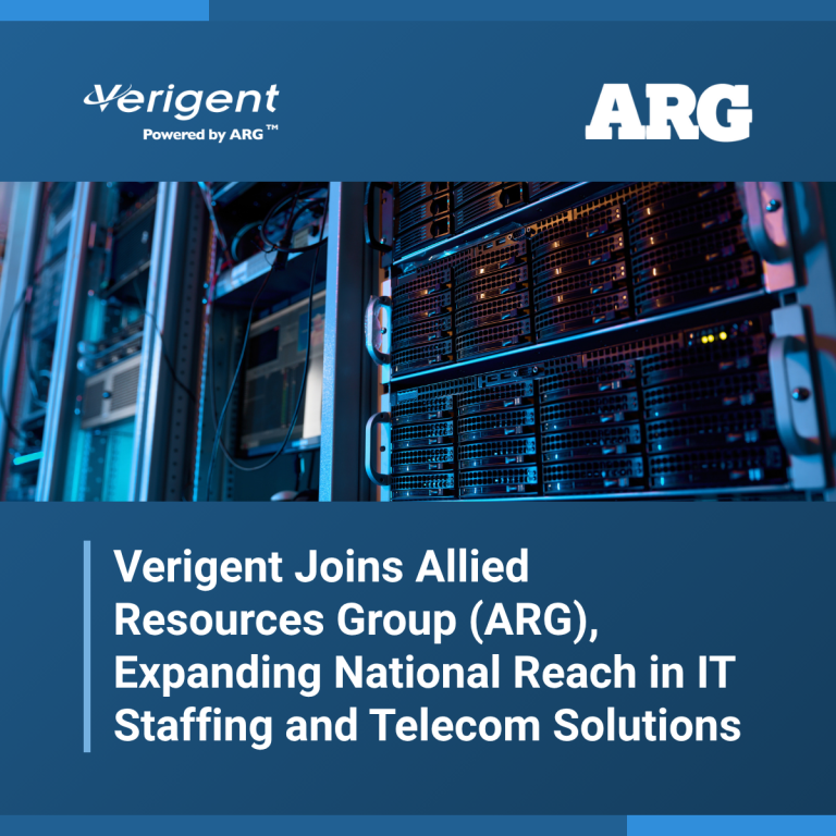 Verigent Joins Allied Resources Group (ARG) - Verigent